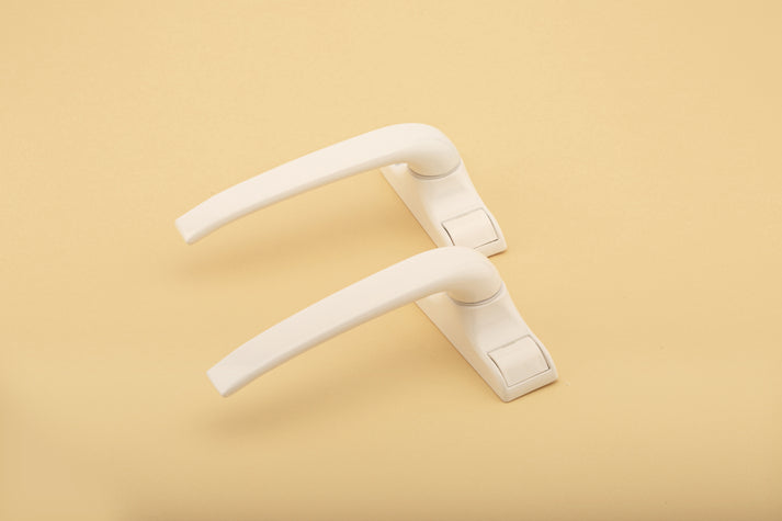 Aluminium Door Handle 4 Hole 225 model – DOORSAFE.AE